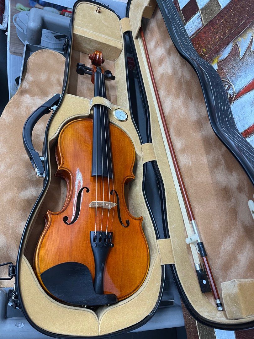TM Eurostring violin 4/4, Hobbies & Toys, Music & Media, Musical ...