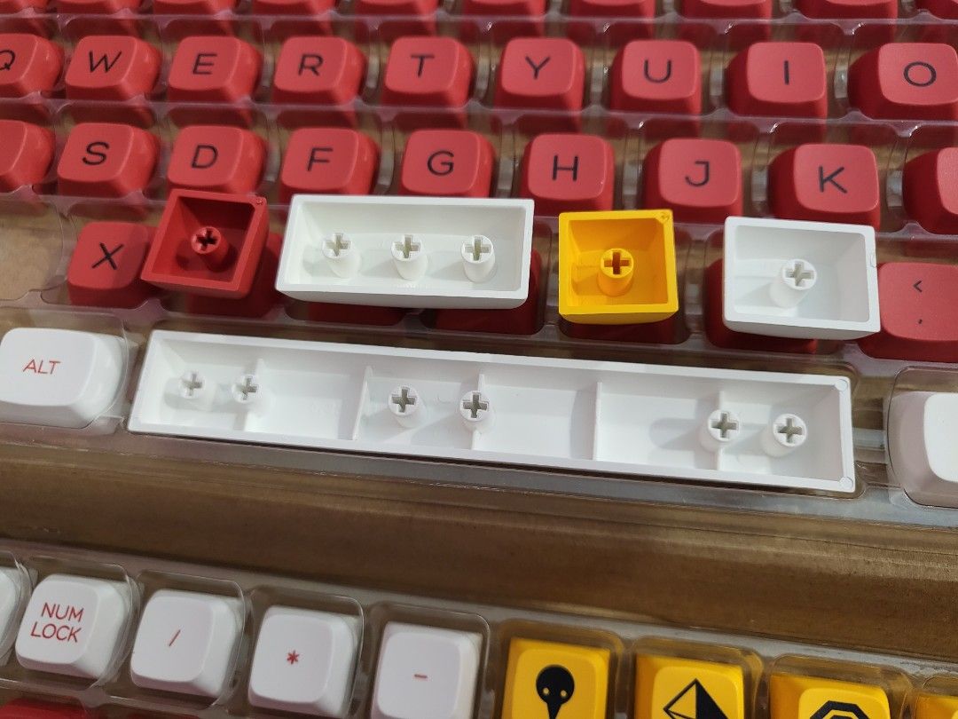 EVA-02 Evangelion themed keycaps 138 keys, Computers & Tech, Parts ...