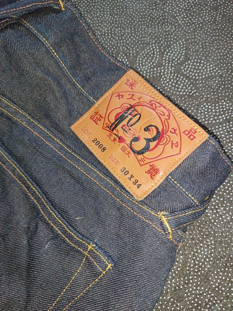 Evisu selvedge jeans, Men's Fashion, Bottoms, Jeans on Carousell