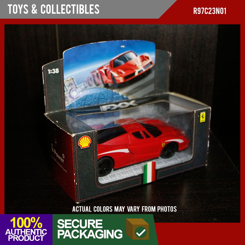 Ferrari FXX Evoluzione (2006 Shell-Ferrari-Hot Wheels Promo 1:38 Scale ...