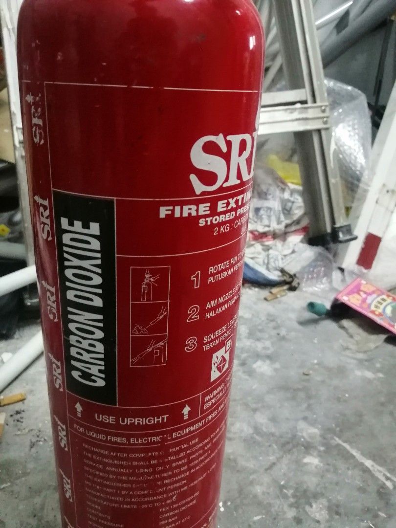 Fire extinguisher ABC powder (NEW) BOMBA CERT 2024 9kg Co2 2kg Pemadam ...