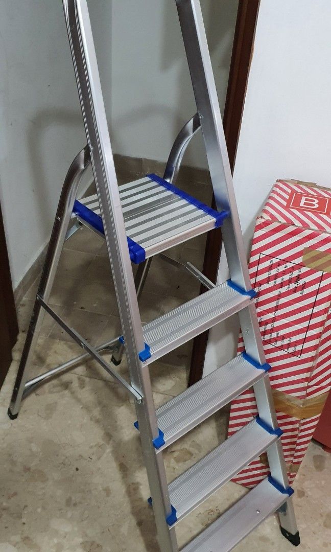 Five foot ladder for only $25, Furniture & Home Living, Home ...