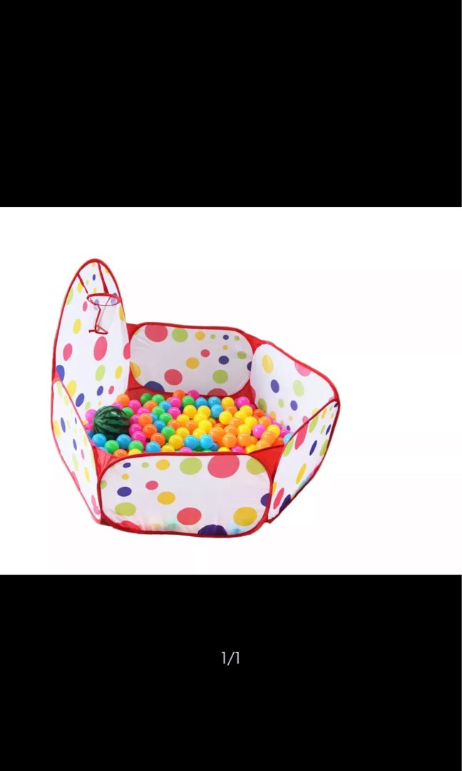 Foldable ball pit, Hobbies & Toys, Toys & Games on Carousell