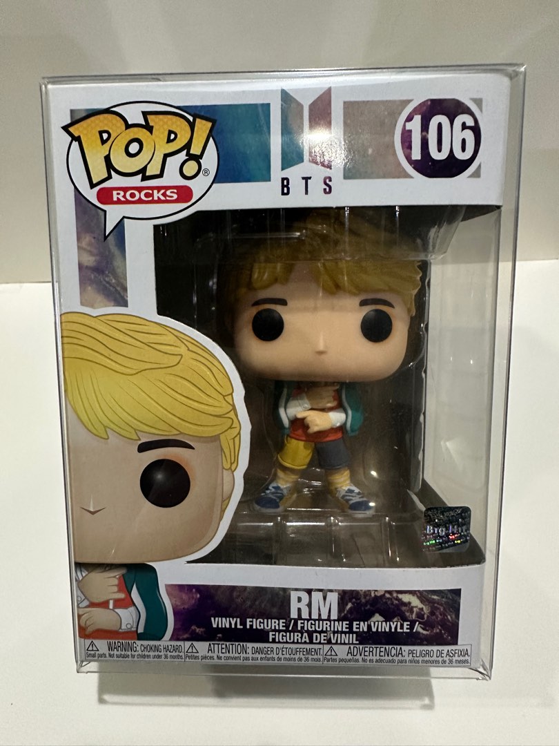 Funko Pop! BTS RM, Hobbies & Toys, Toys & Games on Carousell