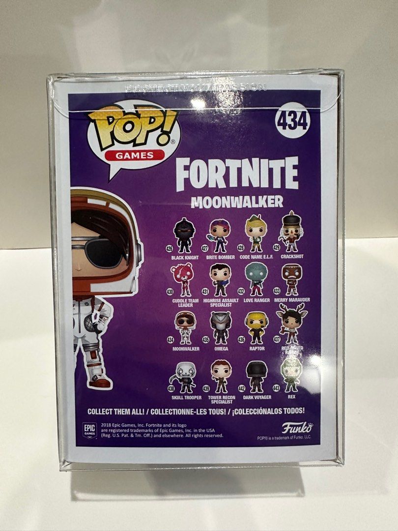 Funko Pop! Fortnite, Moonwalker, Hobbies & Toys, Toys & Games on Carousell