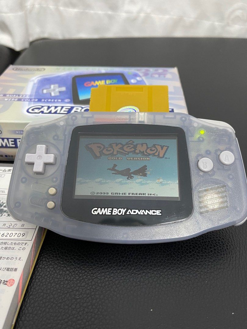 Gameboy Advance - Glacier with box, Video Gaming, Video Game Consoles ...