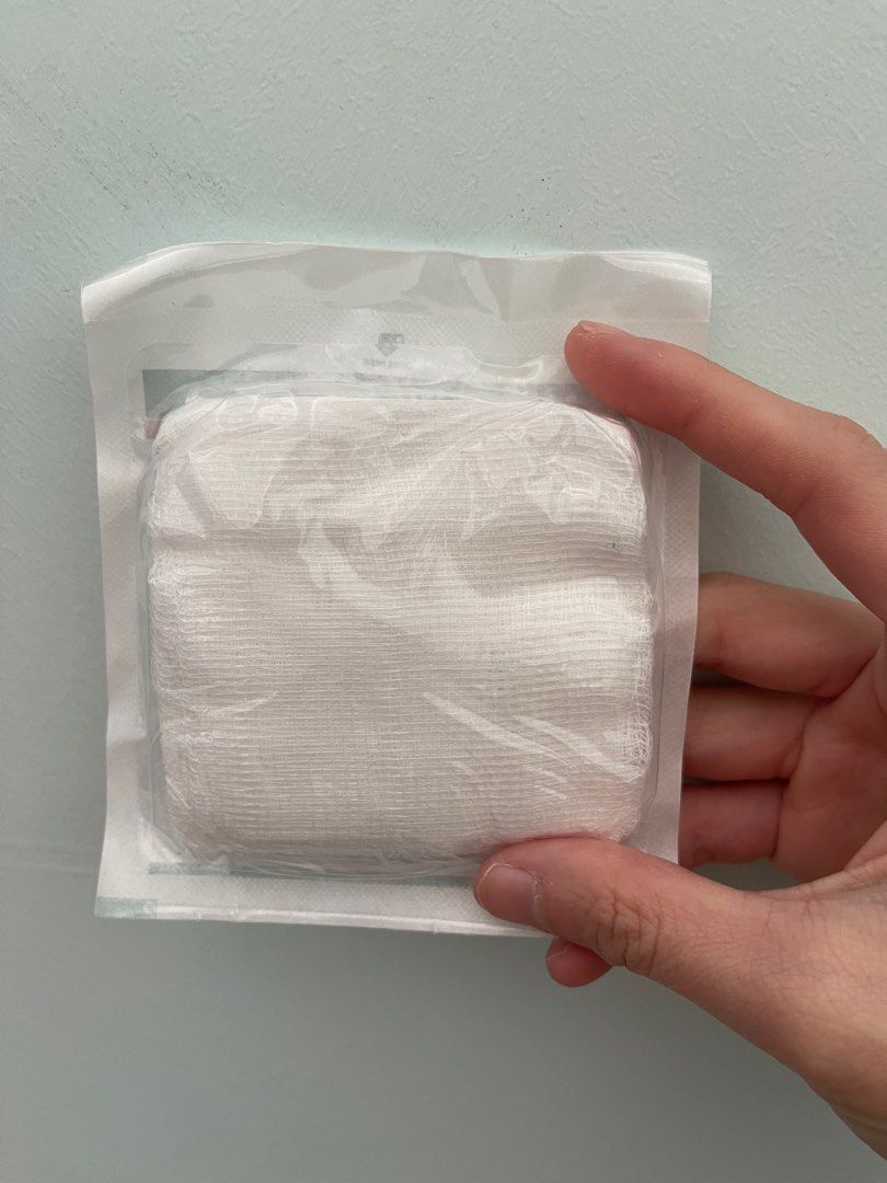 Gauze Swab with 3M micropore tapes, Health & Nutrition, Medical ...