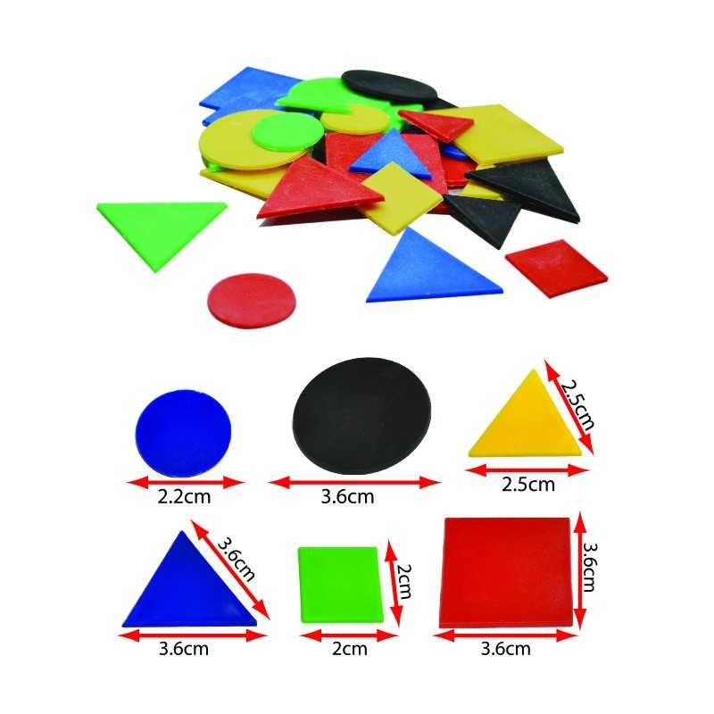 Geometri 2D Shapes, Hobbies & Toys, Stationery & Craft, Stationery ...