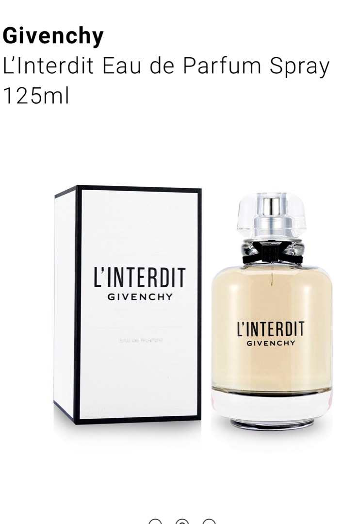 givenchy linterdit review 125ml, Announcements on Carousell