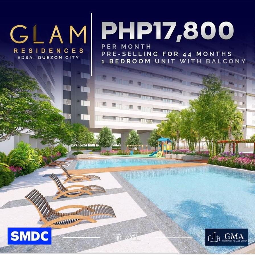 GLAM RESIDENCES SMDC @ EDSA QUEZON CITY near GMA, Property, For Sale ...