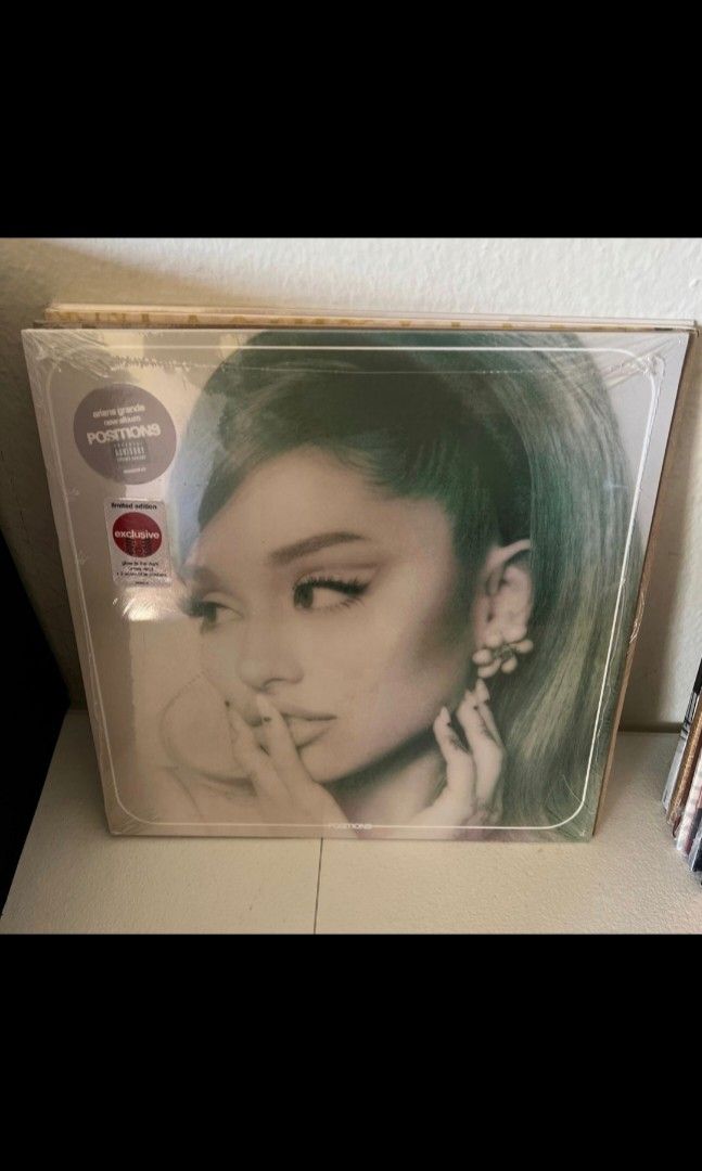 [GLOW IN THE DARK] ARIANA GRANDE POSITIONS VINYL | FACTORY SEALED BRAND ...