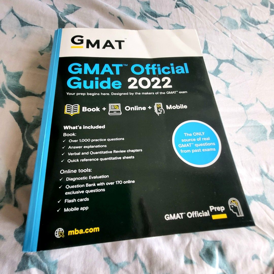 GMAT Official Guide 2022 Bundle with code for Online guide, Hobbies & Toys, Books & Magazines ...