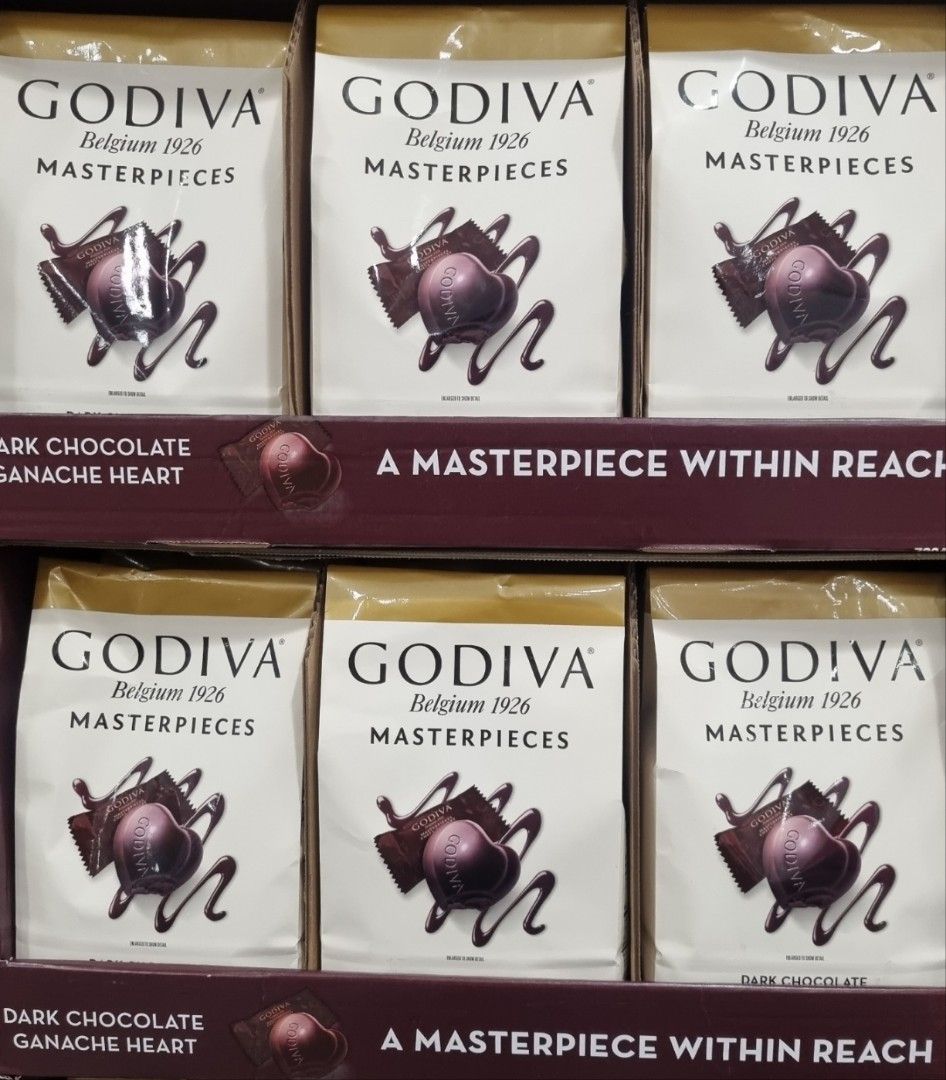 GODIVA Masterpiece Dark 421g, Food & Drinks, Packaged & Instant Food on Carousell