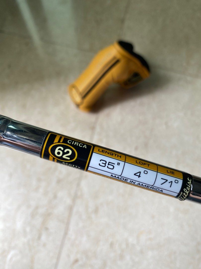 Golf putter, Scotty Cameron Circa 62 model #3, Sports Equipment, Other ...