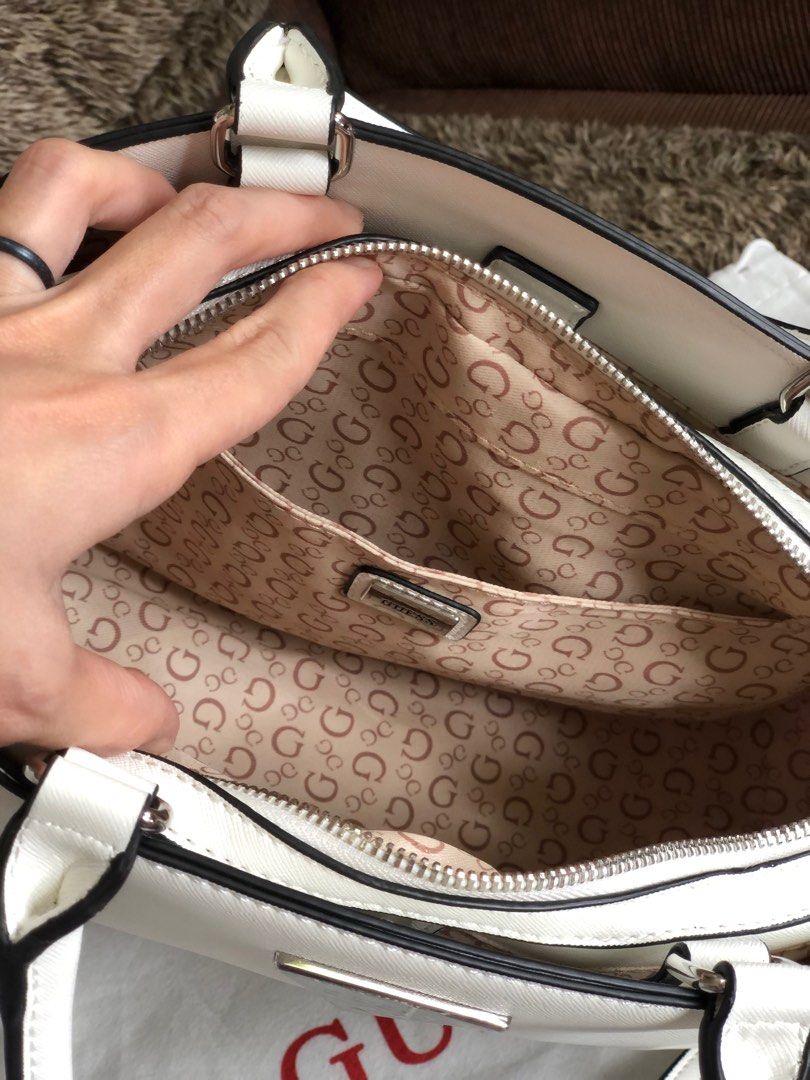 Guess Hand/Sling Bag, Luxury, Bags & Wallets on Carousell