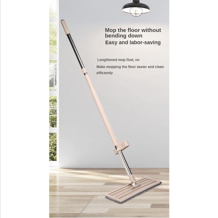Hands-free Self Cleaning Magic Flat Mop 360 Rotation Clean Automatic ...