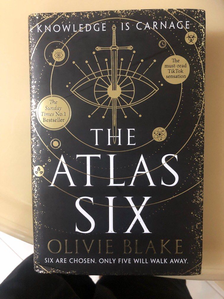 Hardcover The Atlas Six by Olivie Blake, Hobbies & Toys, Books ...