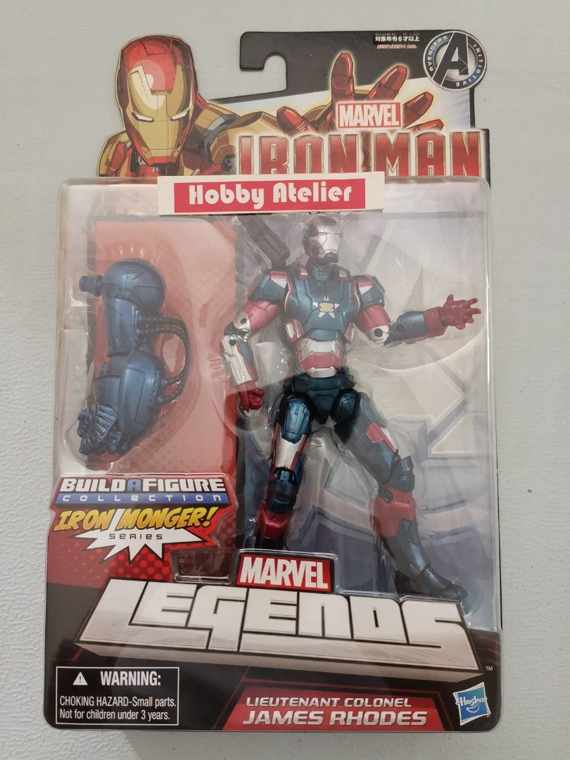 Hasbro Ironman Lieutenant Colonel James Rhodes, Hobbies & Toys, Toys ...