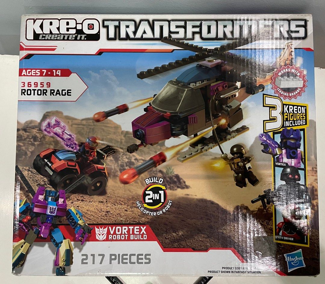 Hasbro KREO Transformers lego set, Hobbies & Toys, Toys & Games on ...