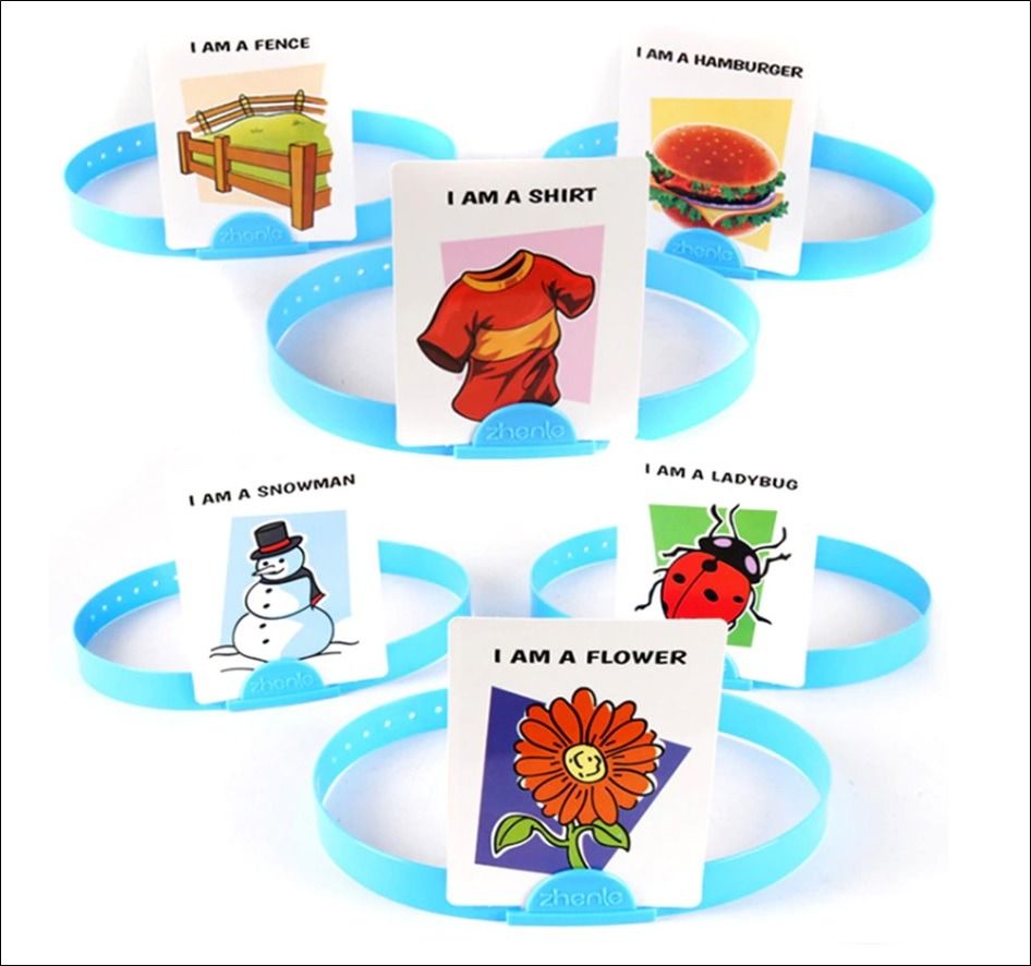 Hedbanz 2nd Edition / Card Game / Board Game / Popular Guessing Game ...