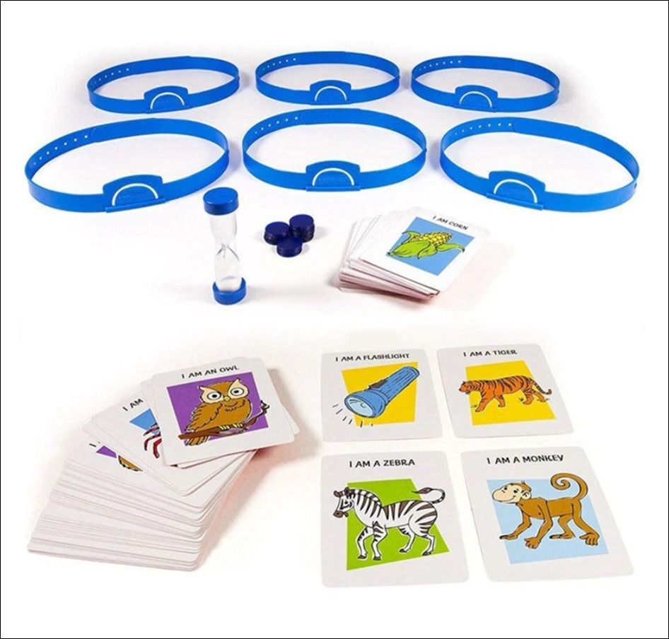 Hedbanz 2nd Edition / Card Game / Board Game / Popular Guessing Game ...