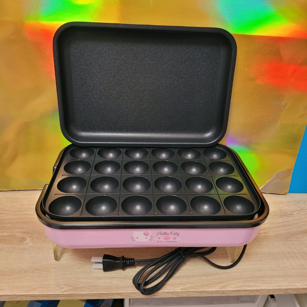 Hello Kitty BBQ grill& takoyaki pan( sanrio), TV & Home Appliances ...