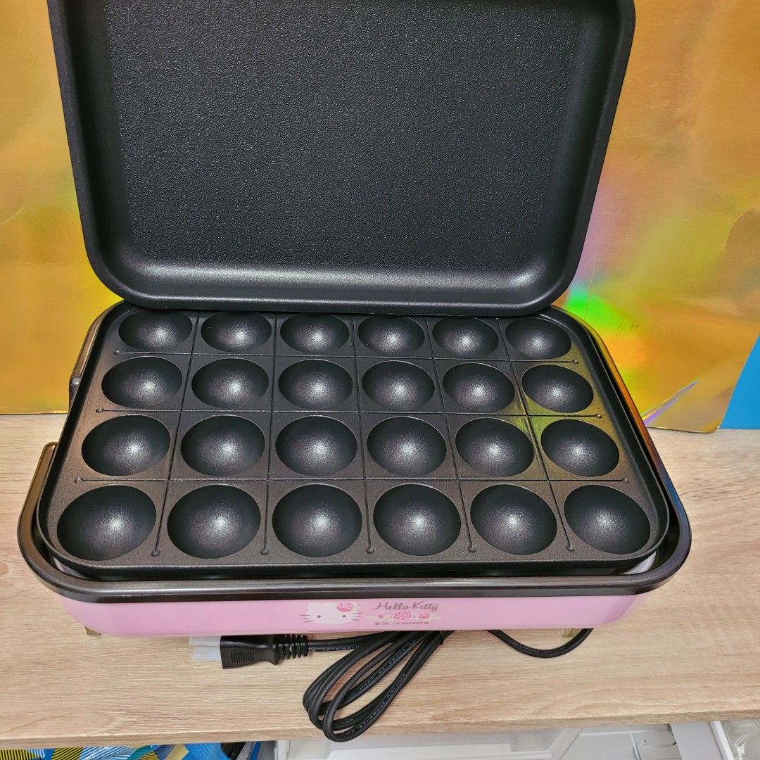 Hello Kitty BBQ grill& takoyaki pan( sanrio), TV & Home Appliances ...