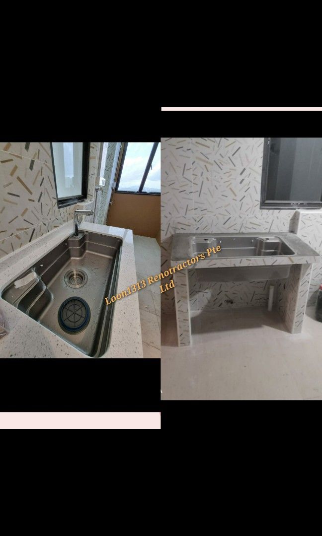 Hollow block Sink Support for sale!!!, Furniture & Home Living, Home ...