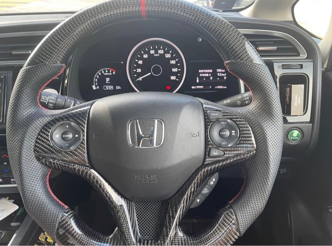 Honda shuttle Carbon Fiber steering wheel for sell, Car Accessories ...