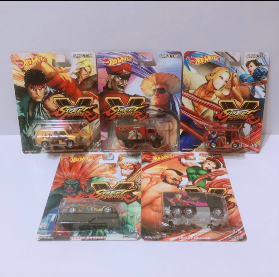 HOT WHEELS CAPCOM STREET FIGHTER VAN BREAD BOX, Toys & Collectibles ...