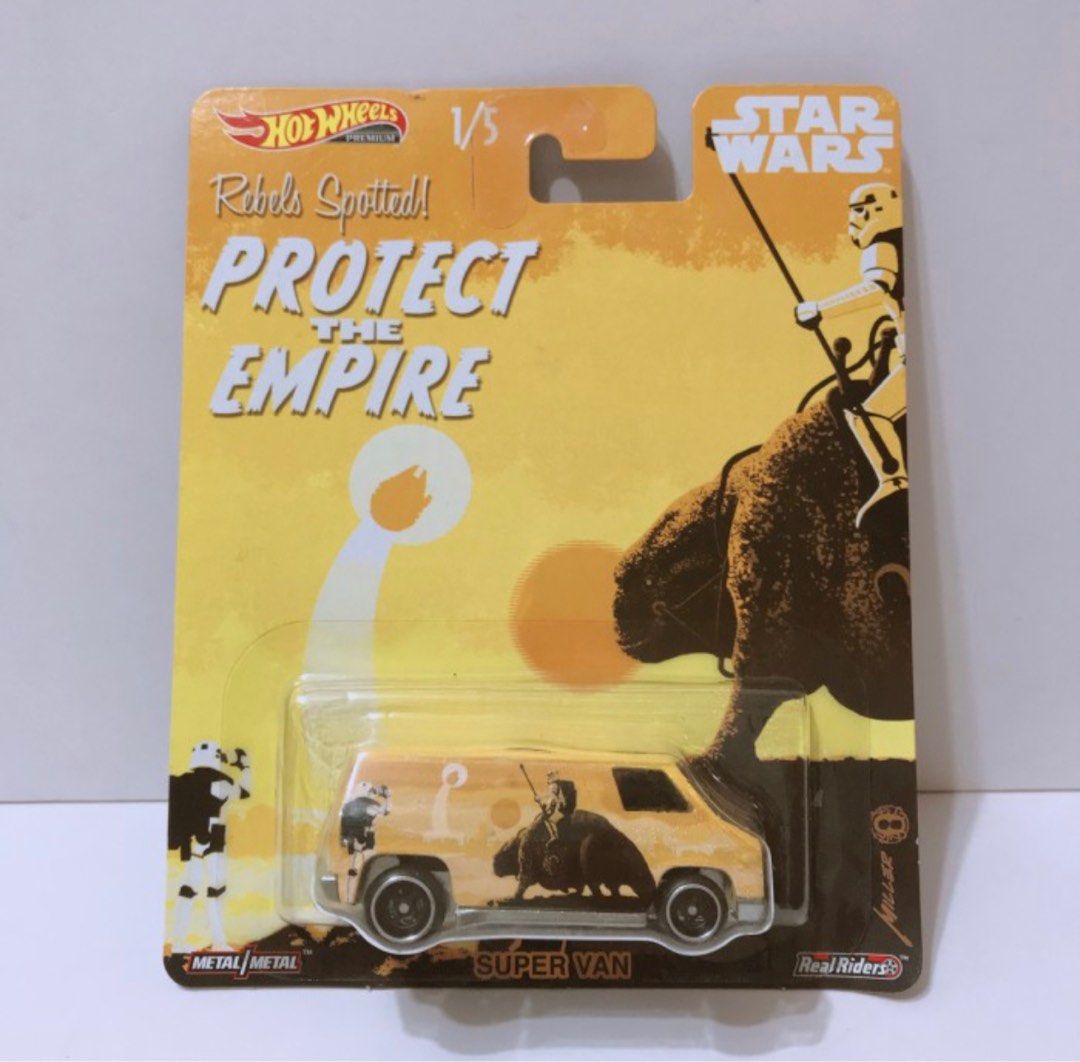 HOT WHEELS STAR WARS VAN SUPERVAN, Toys & Collectibles, Toys on Carousell