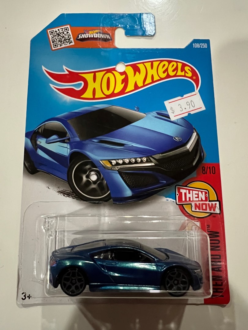 Hotwheels ‘17 Acura NSX (Blue), Hobbies & Toys, Toys & Games on Carousell