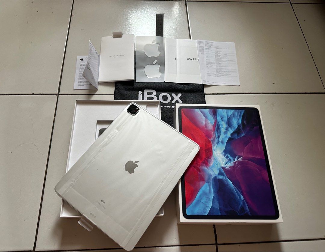 iBox iPad pro 2020 12,9 gen 4 Mulus likenew full Ori, Telepon Seluler ...