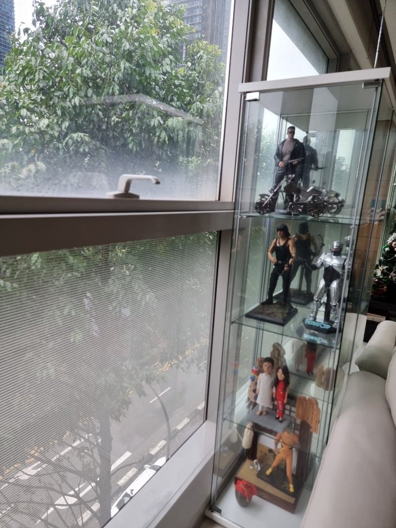 Ikea Detolf Display Cabinet Glass, Furniture & Home Living, Furniture ...