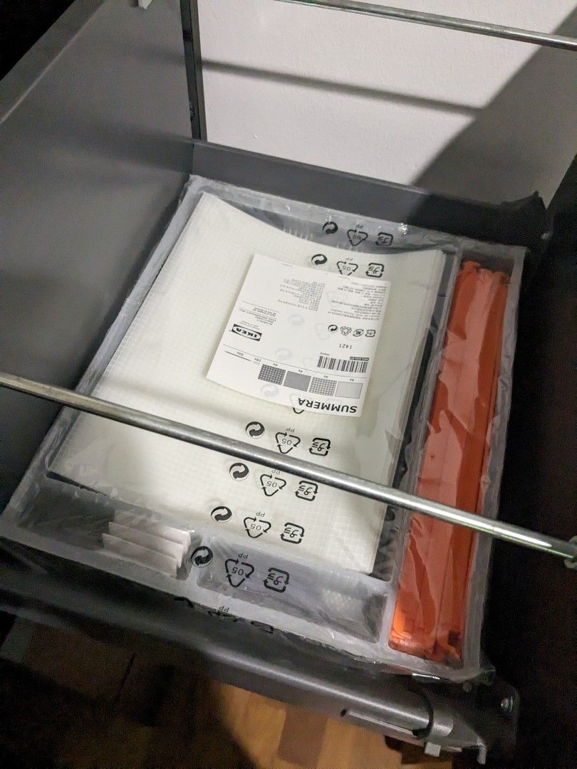 Ikea GALANT three draw drop filing cabinet, Furniture & Home Living ...