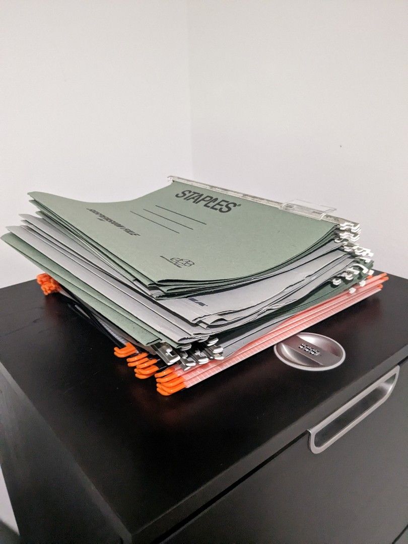 Ikea GALANT three draw drop filing cabinet, Furniture & Home Living ...