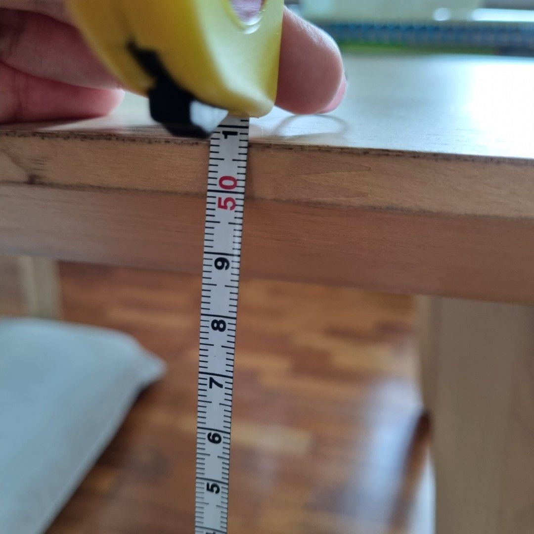 IKEA Lisabo Coffee Table Square Ash Veneer Wood, Furniture & Home ...