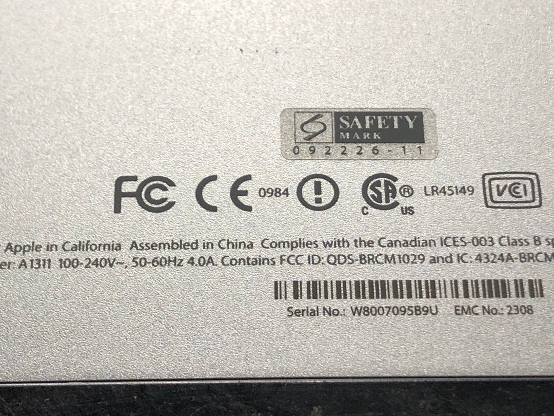 iMac 21.5-inch A1311; EMC No. 2308, Computers & Tech, Desktops on Carousell