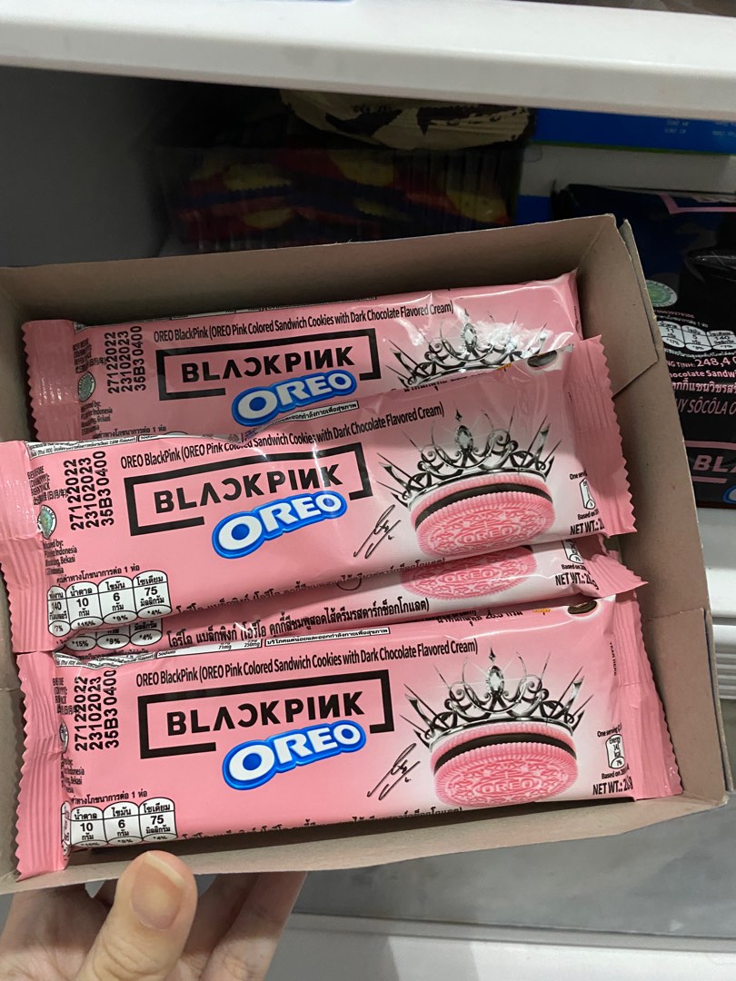 Individual BlackPink Oreos, Food & Drinks, Other Food & Drinks on Carousell