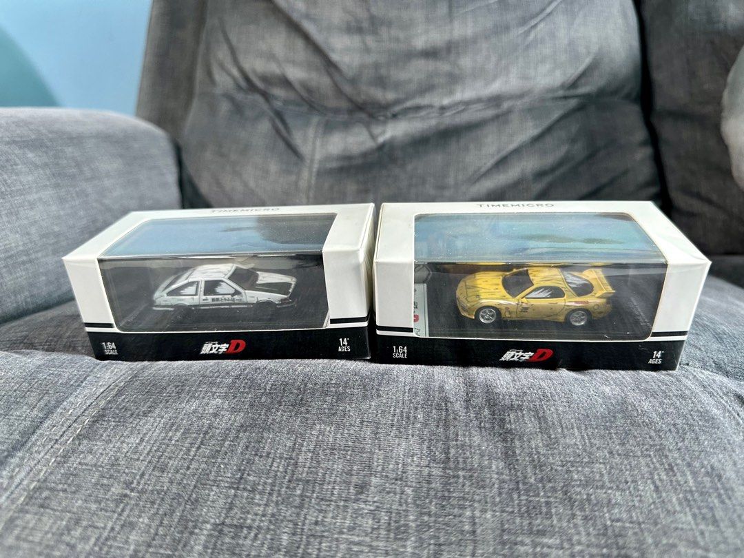 Initial D 1/64 Mazda RX7 FD Animation Version, Hobbies & Toys, Toys ...