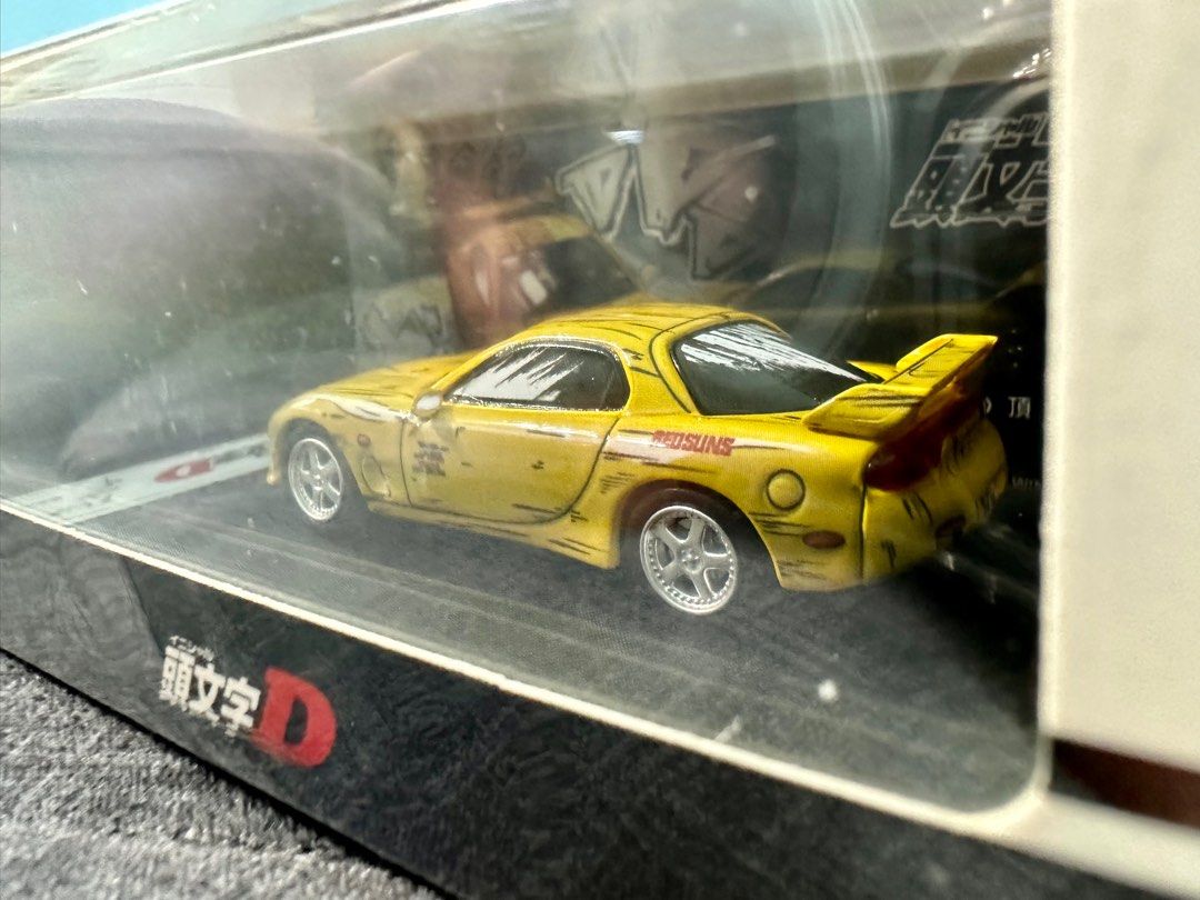 Initial D 1/64 Mazda RX7 FD Animation Version, Hobbies & Toys, Toys ...