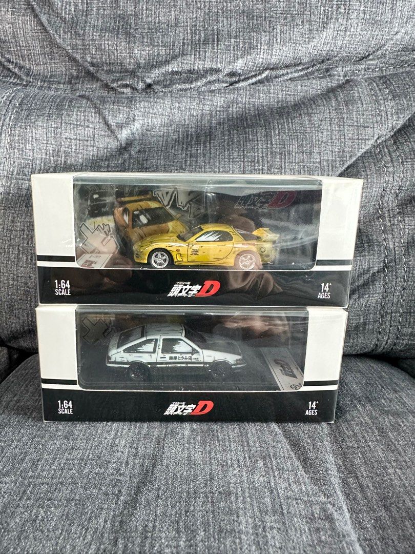 Initial D 1/64 Mazda RX7 FD Animation Version, Hobbies & Toys, Toys ...