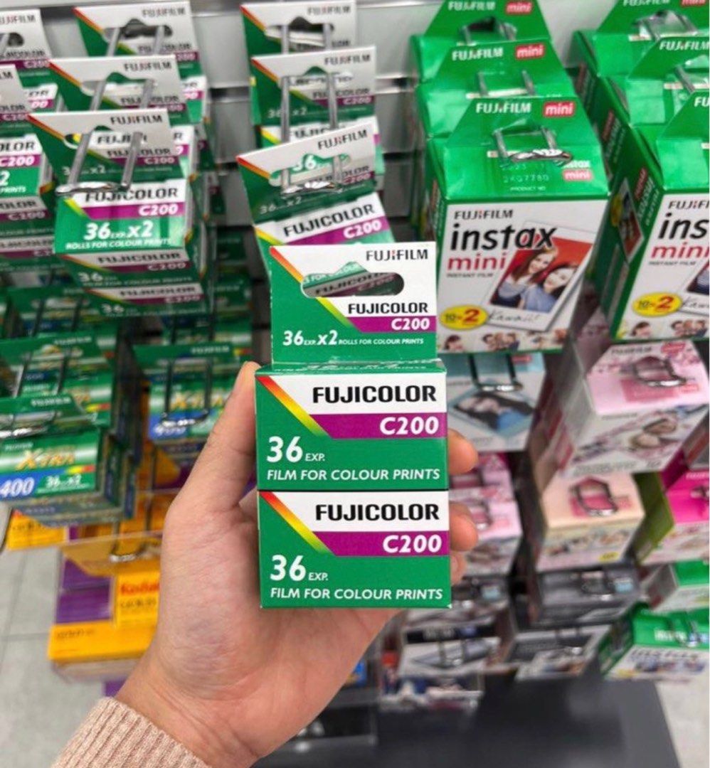 original formula fujic200 c200 fujicolour fujifilm 35mm film roll ...