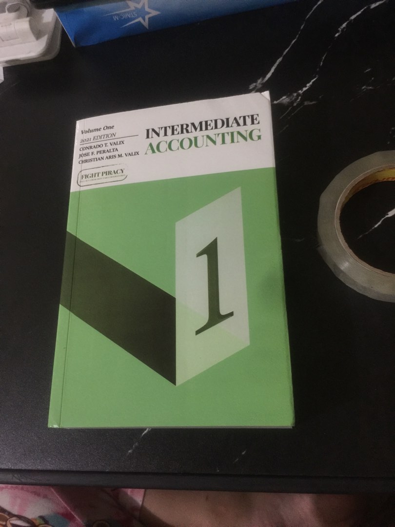 Intermediate Accounting 1&2 by Valix (2021), Hobbies & Toys, Books ...
