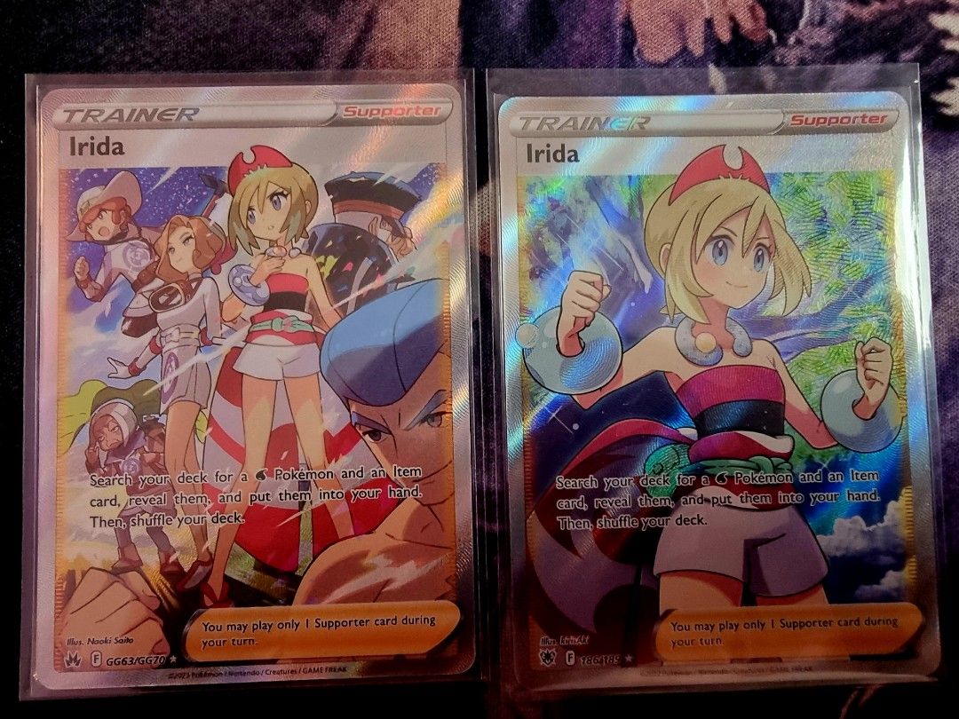 Irida Full Art Set (Crown Zenith & Astral Radiance), Hobbies & Toys ...