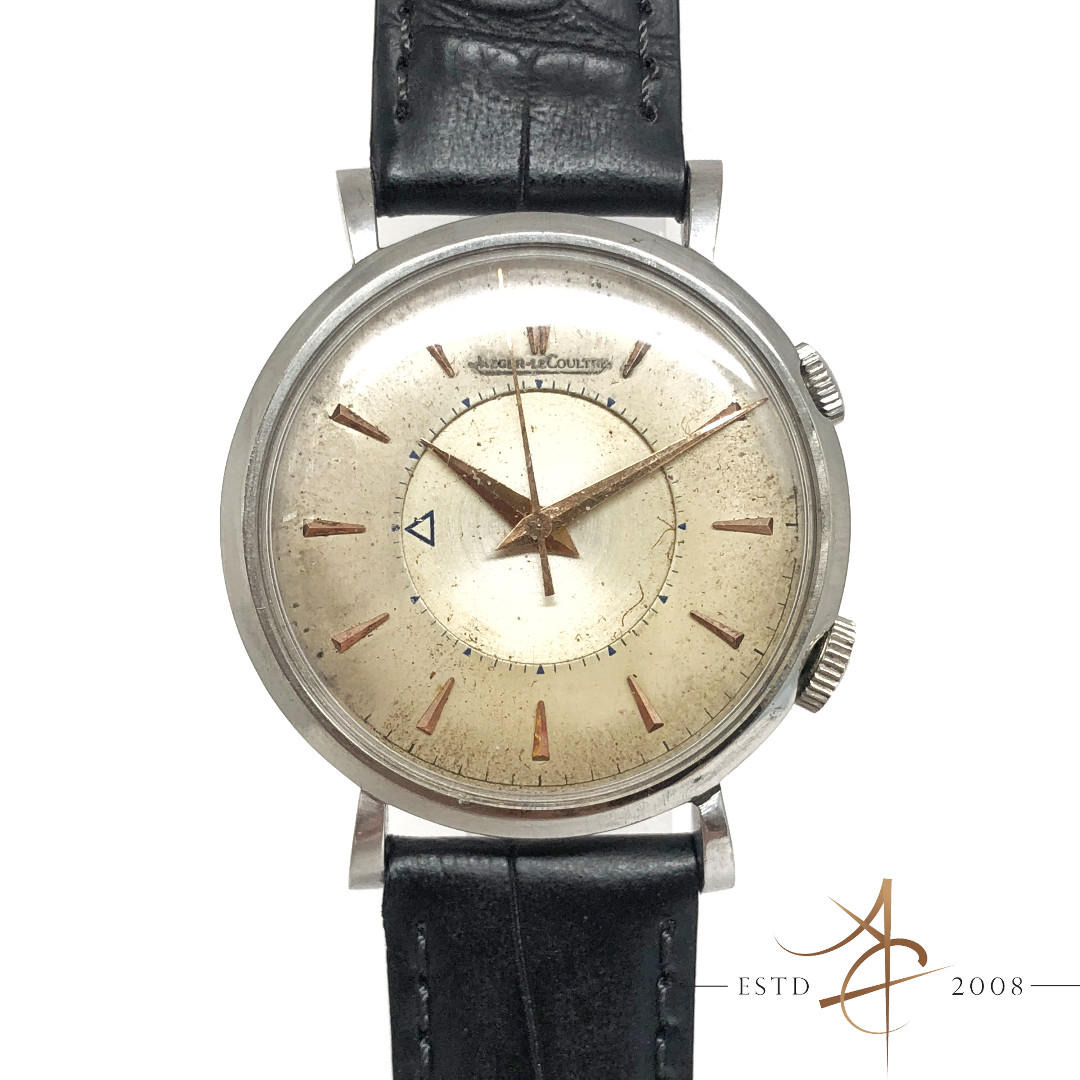 Jaeger LeCoultre Memovox Alarm Vintage Watch, Luxury, Watches on Carousell