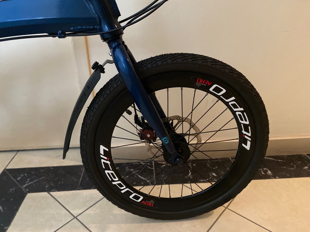 Java zelo v2 foldable aluminium bicycle (refurbished ready with new ...