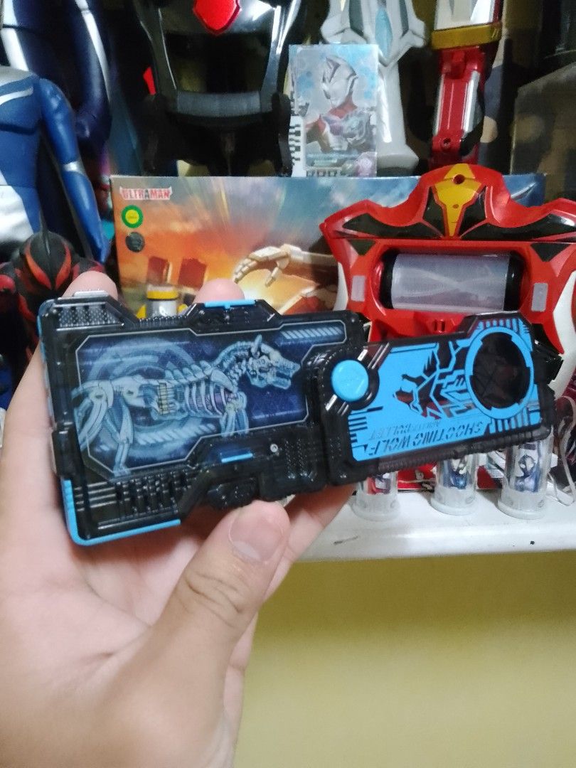 DX Kamen rider Vulcan shooting wolf progrise key bullet ability ...
