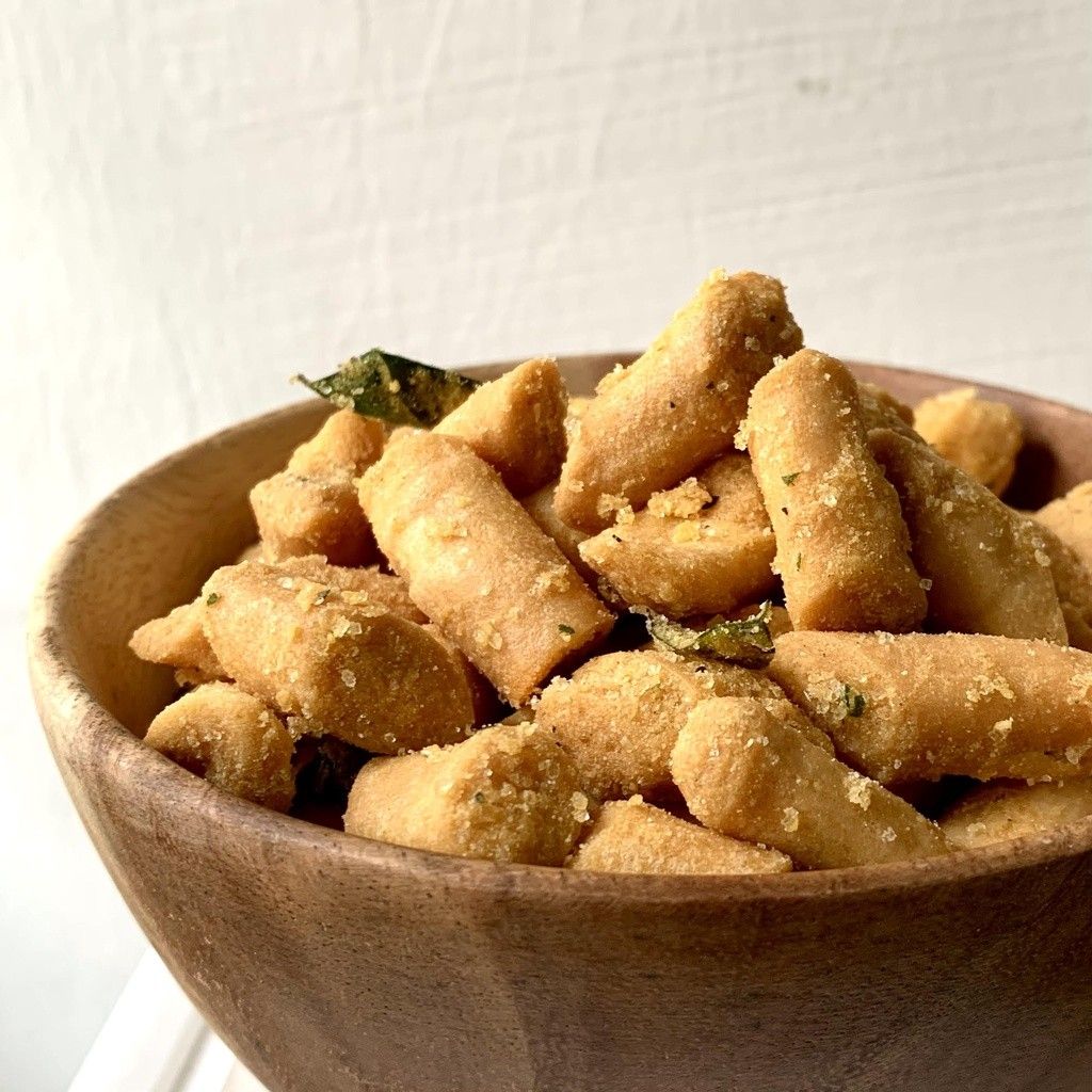 Kelly snacks Korean salted egg crispy pop savory crackers tidbits sweet ...