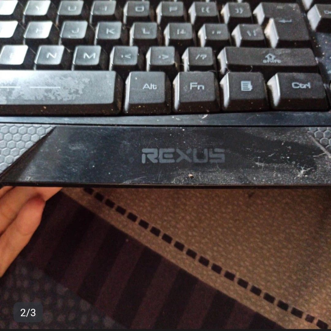 Keyboard rexus kabel tipe K1 rusak, Elektronik, Komputer, Lainnya di ...